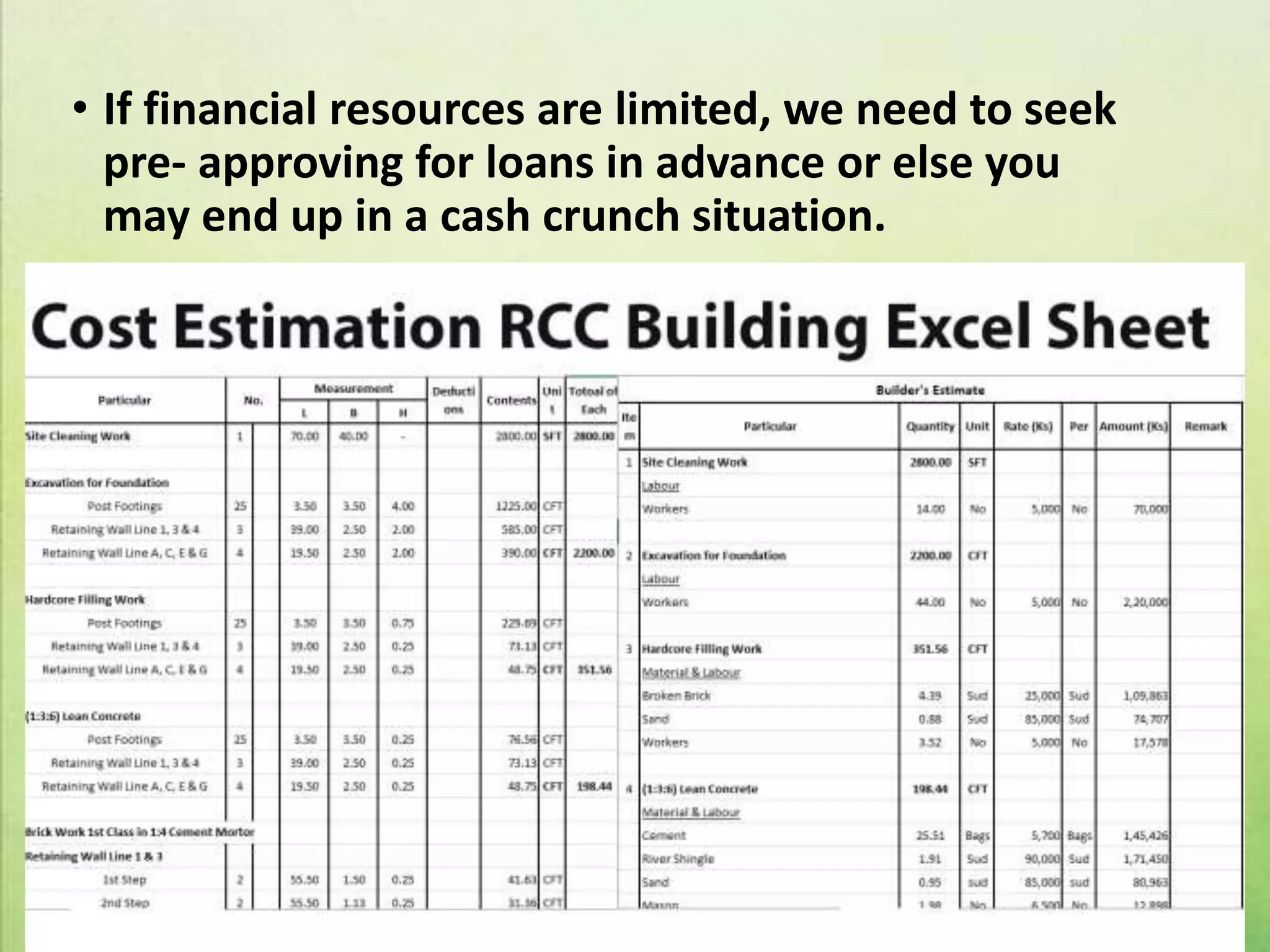 Process of Building Construction | PPTX