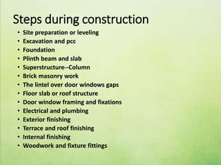 Process of Building Construction | PPTX