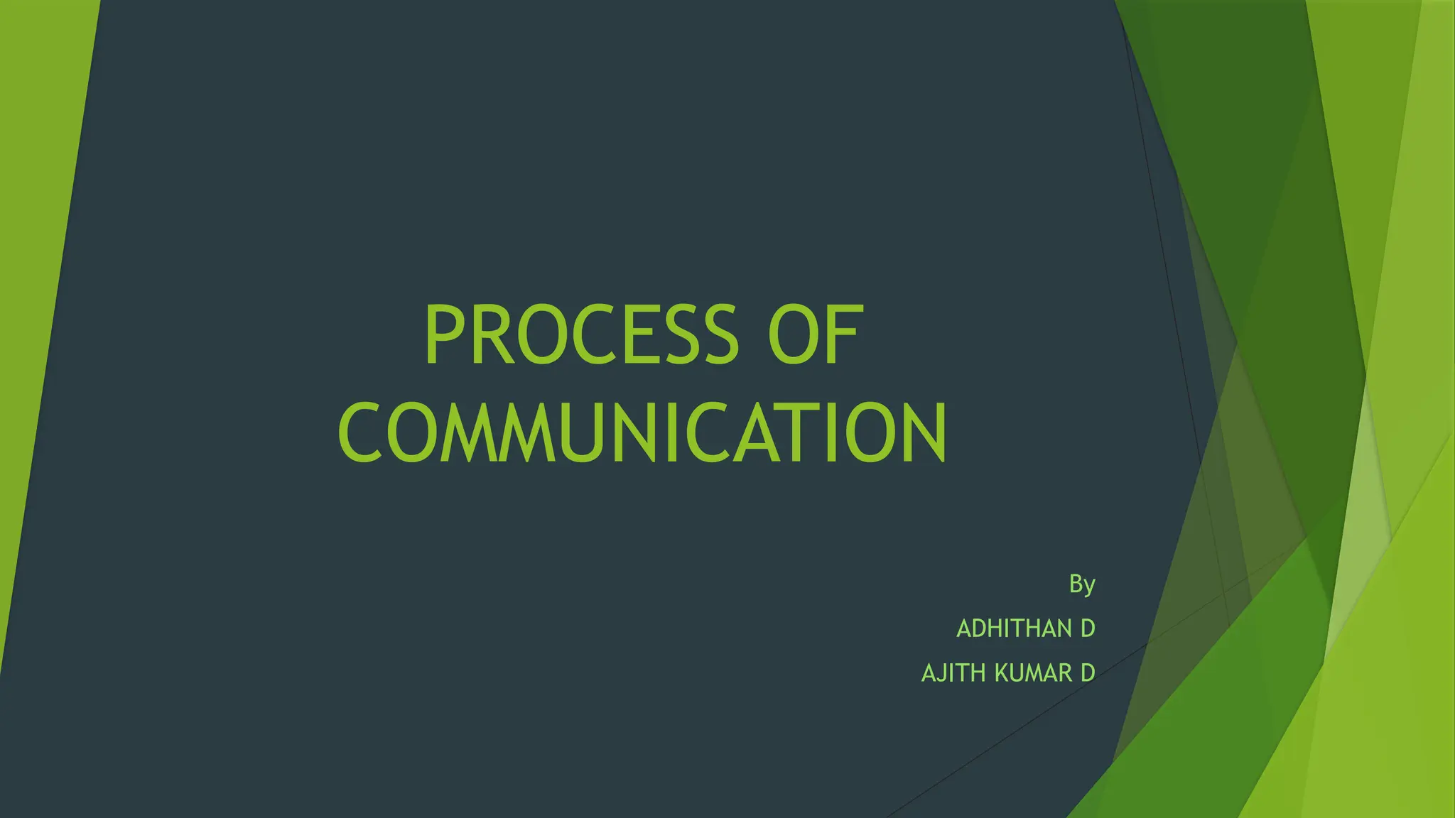 PROCESS OF Communication ppt .xx ....... | PPT