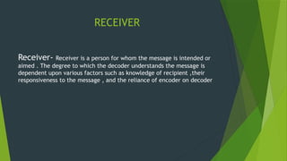 PROCESS OF Communication ppt .xx ....... | PPT