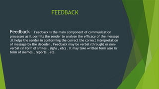 PROCESS OF Communication ppt .xx ....... | PPT