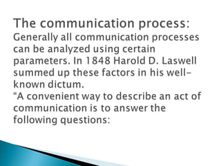 Process of communication | PPT