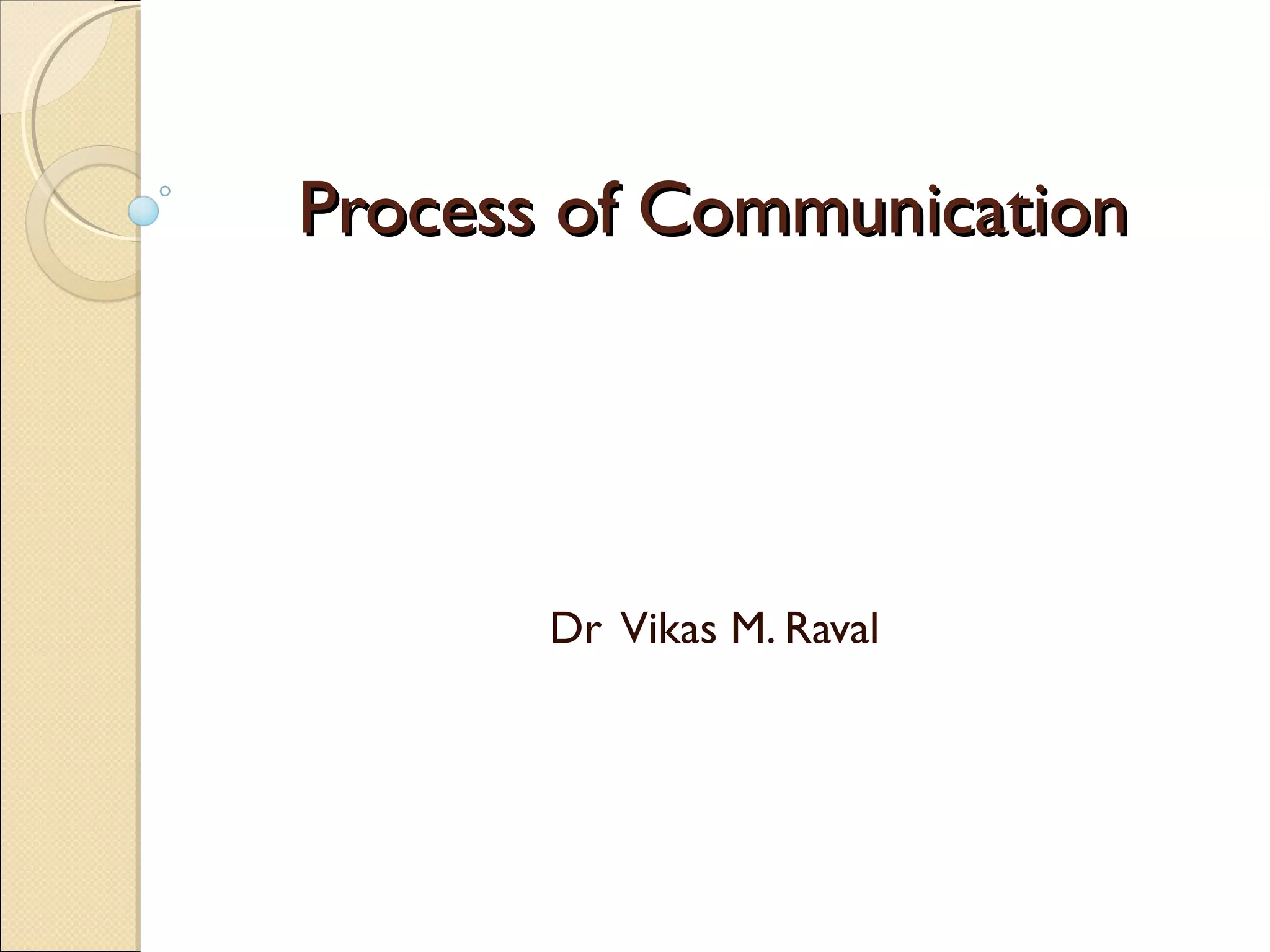 Process of communication | PPT