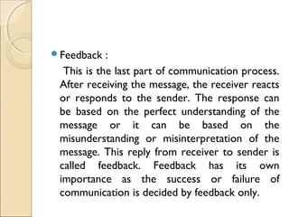 Process of communication | PPT