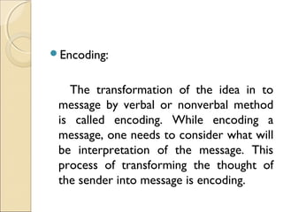 Process of communication | PPT