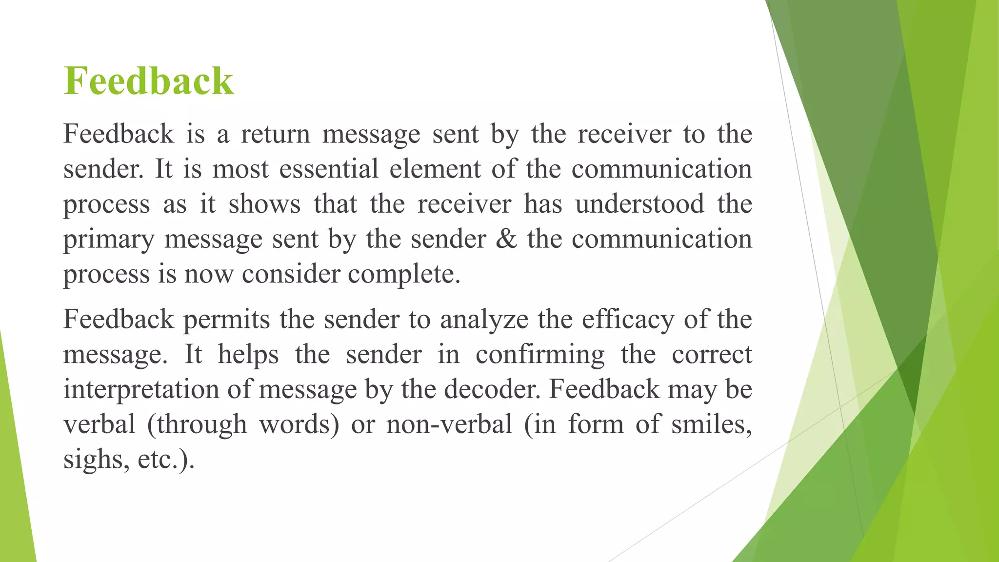 Process of communication | PPTX