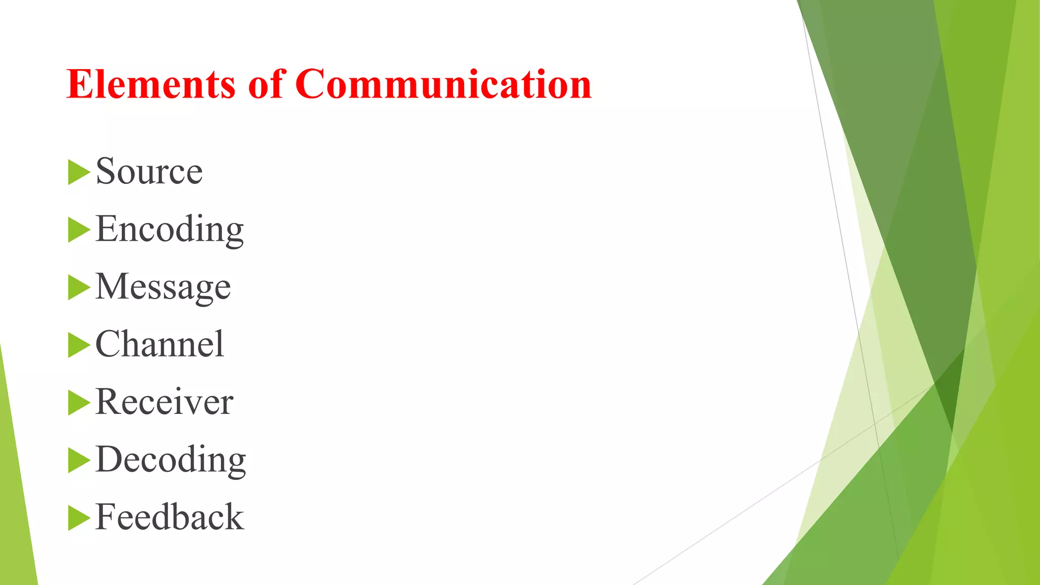 Process of communication | PPTX