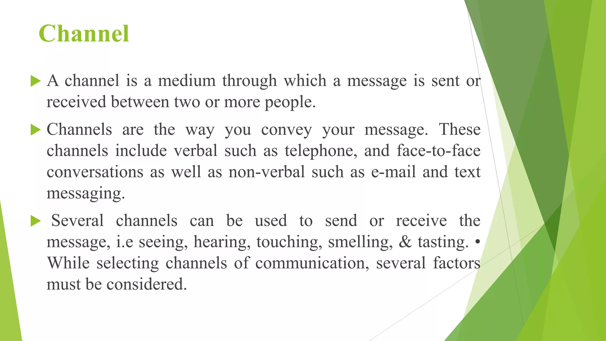 Process of communication | PPTX
