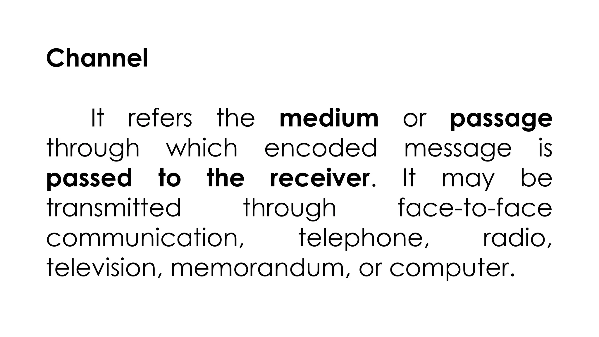 Oral Communication - Process of Communication | PPT