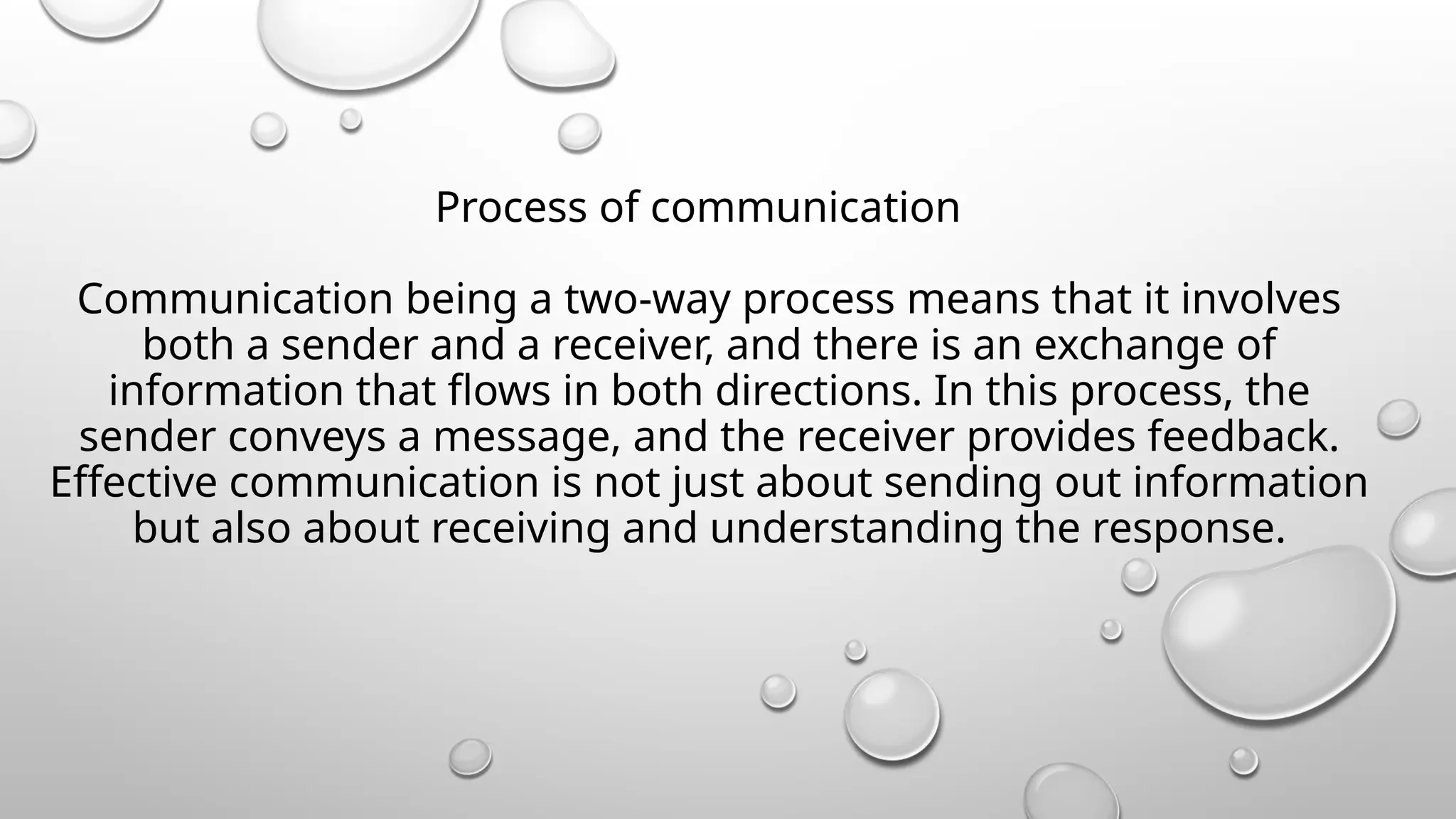 Process of communication. This ppt tells about the process of business communication | PPTX