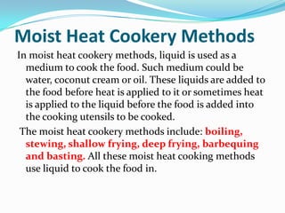 Process of cooking 2003 | PPTX