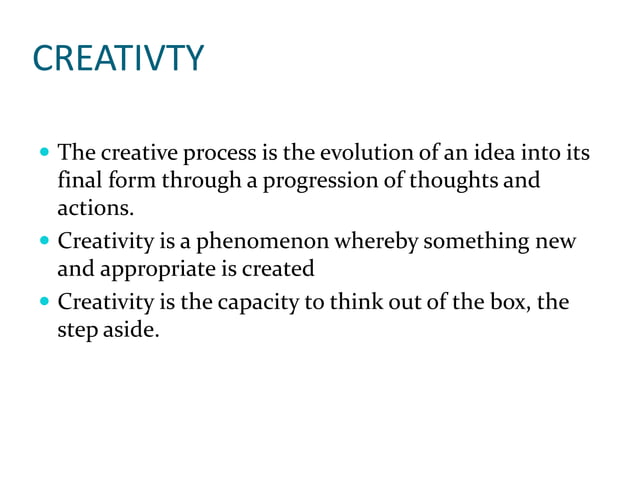 PROCESS OF CREATIVITY.pptx