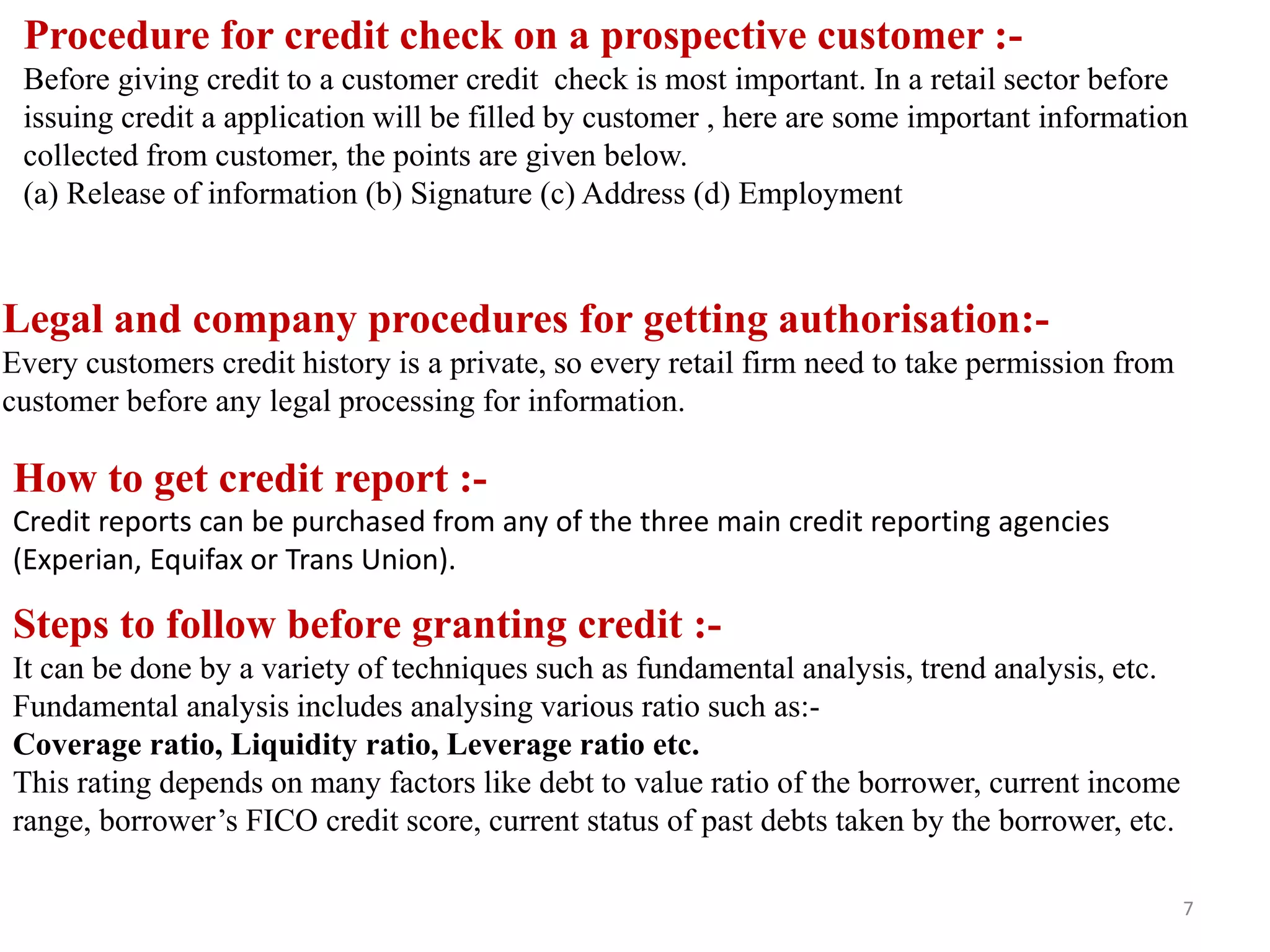 Process of Credit Application by Rajorsi panja | PDF