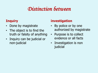 Steps in Criminal Prosecution in india | PPTX