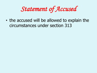 Steps in Criminal Prosecution in india | PPTX