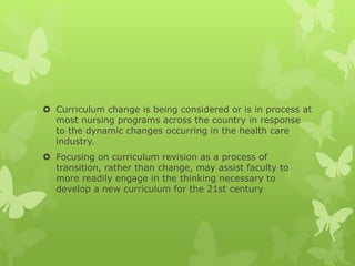 Process of curriculum change | PPTX