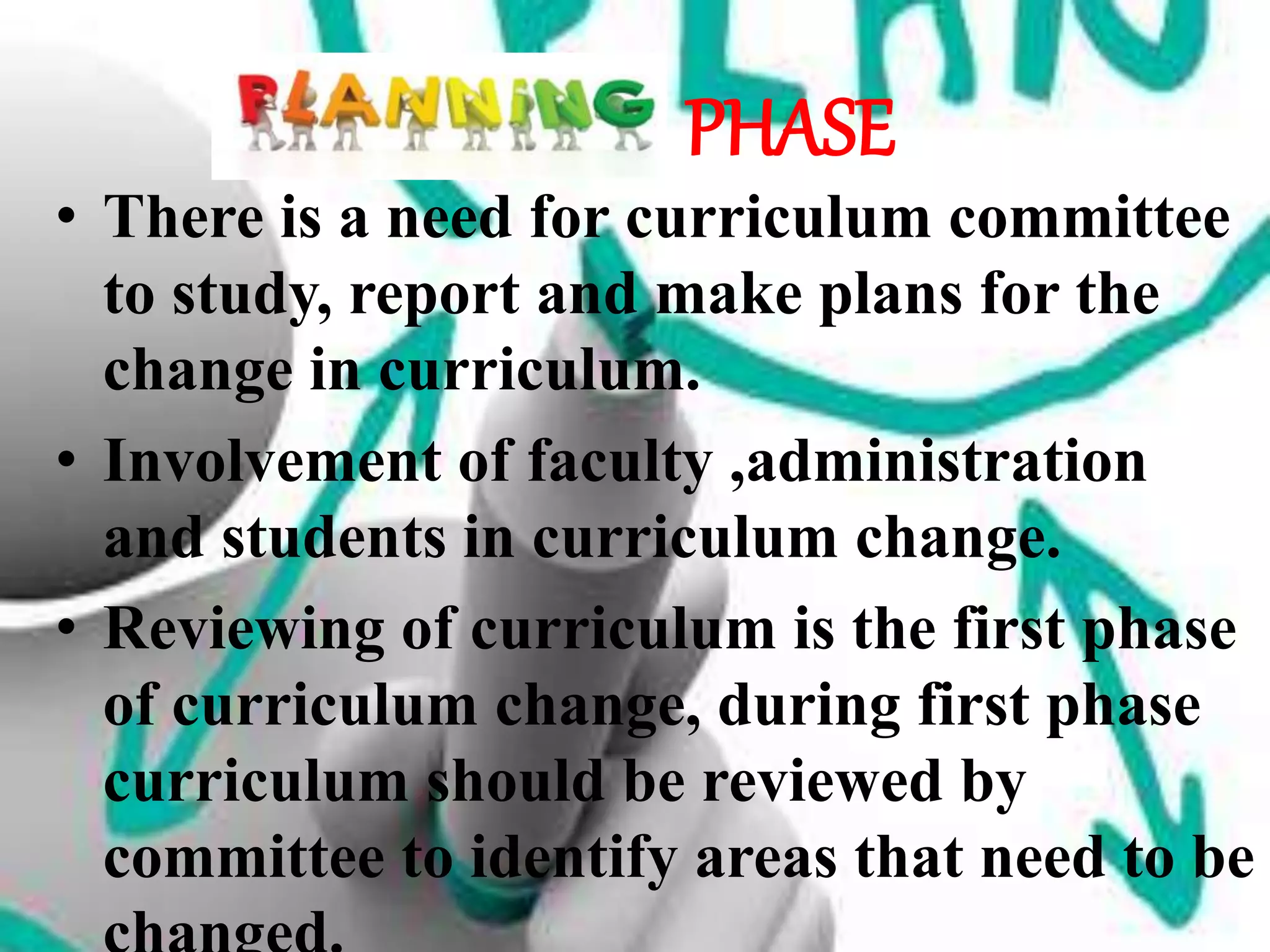 Process of curriculum changes (2) | PPTX