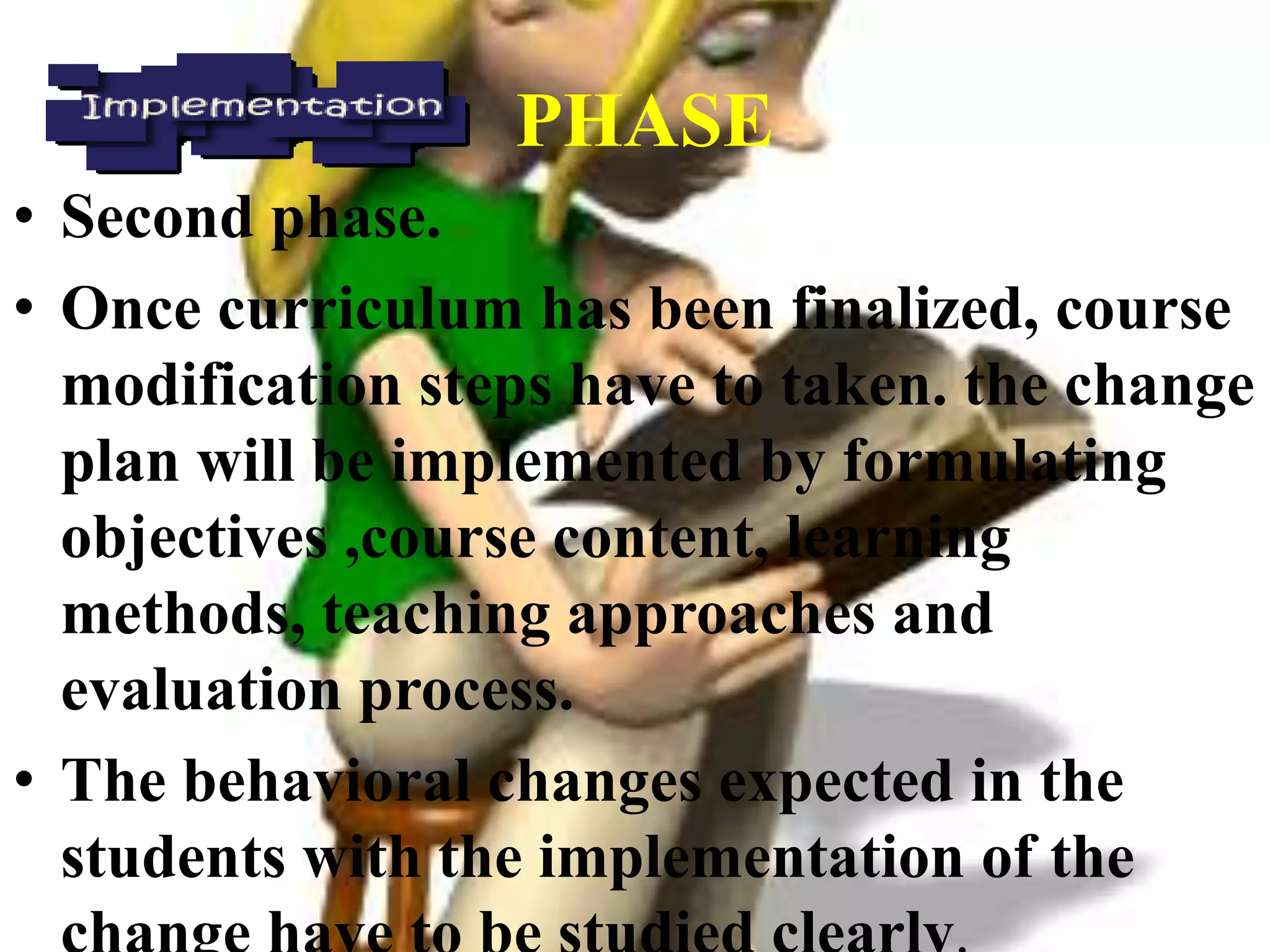 Process of curriculum changes (2) | PPTX