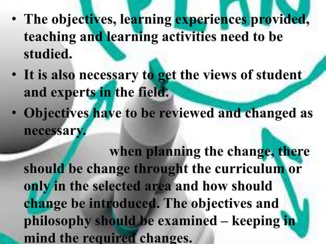Process of curriculum changes (2) | PPTX | Educational Assessment ...