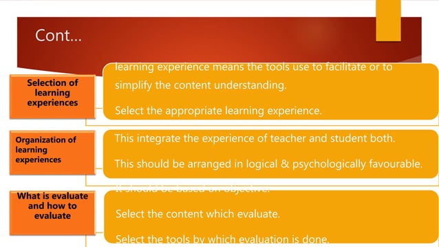 Process of curriculum development | PPT