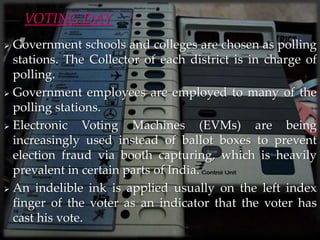 Process of elections held in india | PPTX