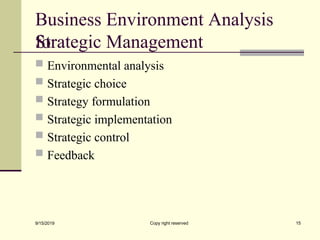 The process of environmental analysis .pptx | Environmental Services ...