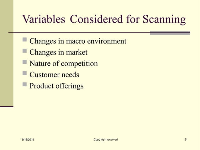 The process of environmental analysis .pptx | Environmental Services ...