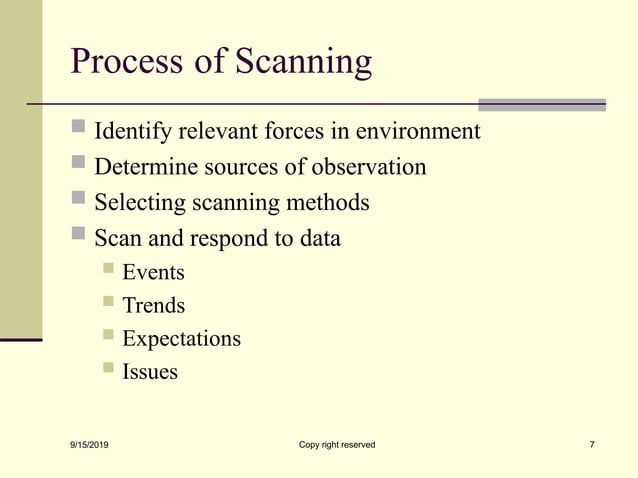 The process of environmental analysis .pptx | Environmental Services ...