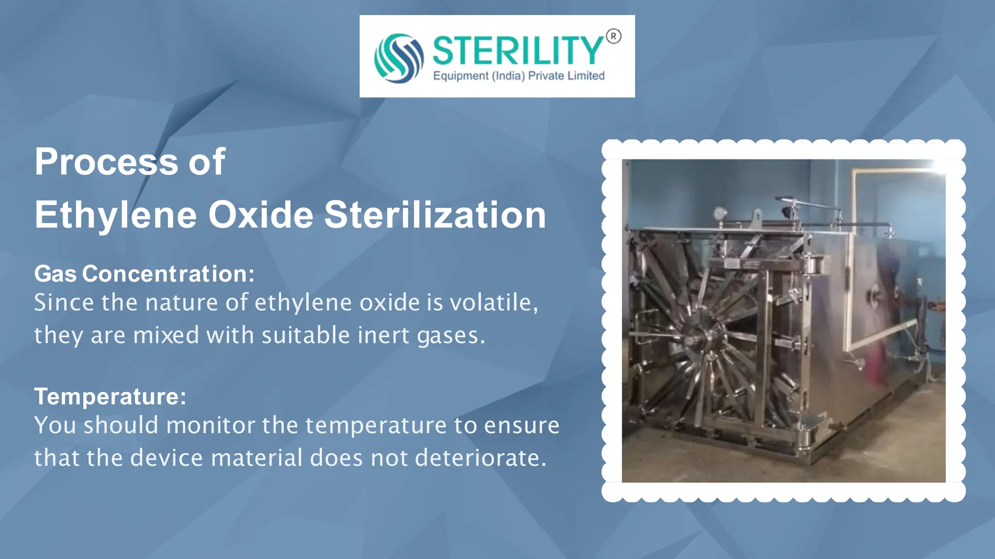 Process of Ethylene Oxide Sterilization. | PPTX