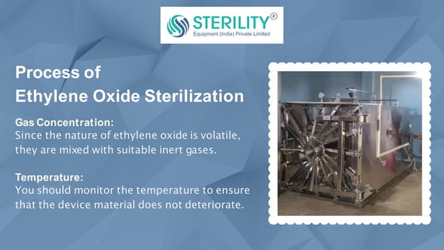 Process of Ethylene Oxide Sterilization. | PPTX