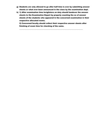Process of exams | DOCX