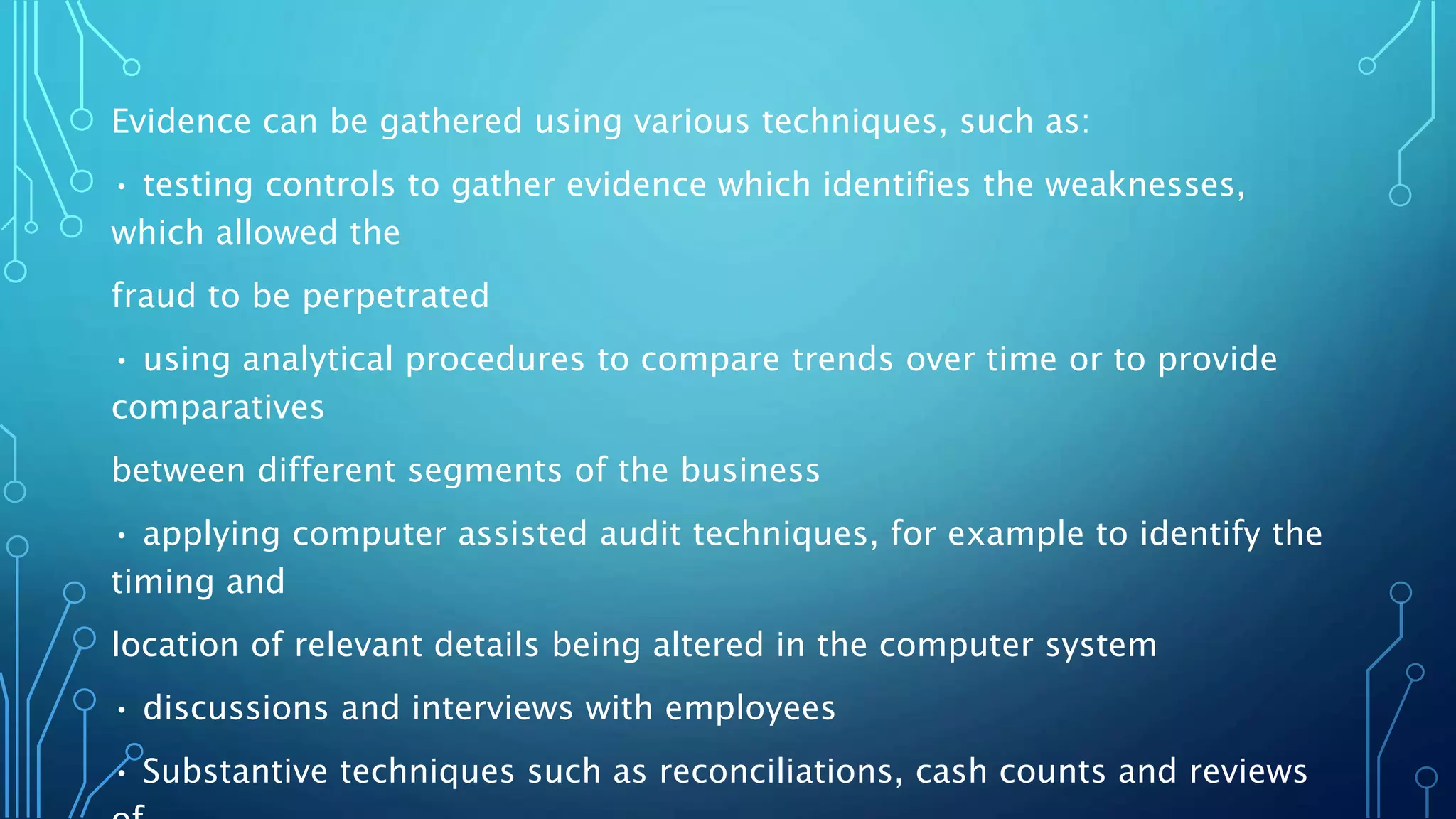 Process of Forensic Accounting | PPTX