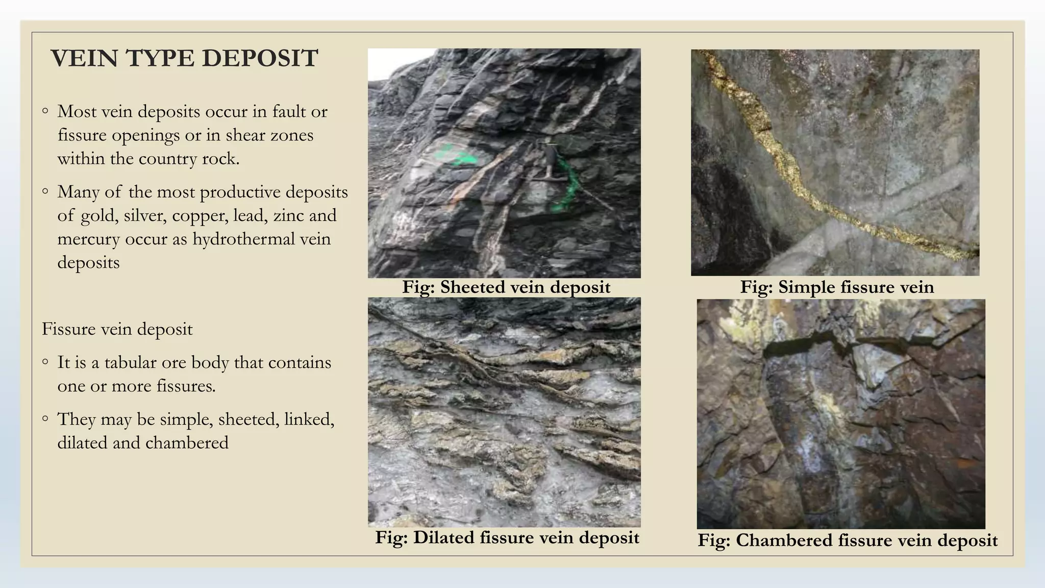 PROCESSES OF FORMATION OF ORE DEPOSIT | PPTX