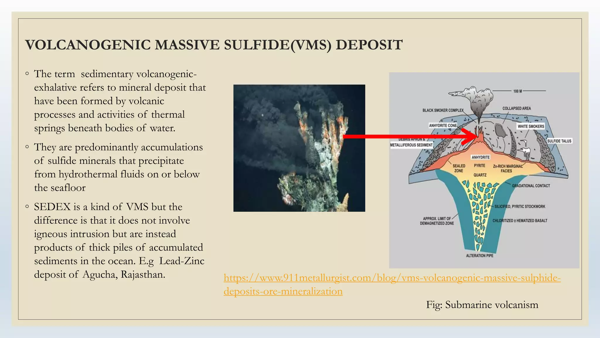 PROCESSES OF FORMATION OF ORE DEPOSIT | PPTX