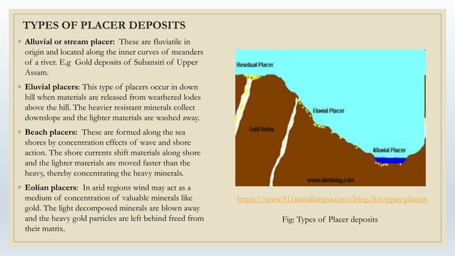 PROCESSES OF FORMATION OF ORE DEPOSIT | PPTX