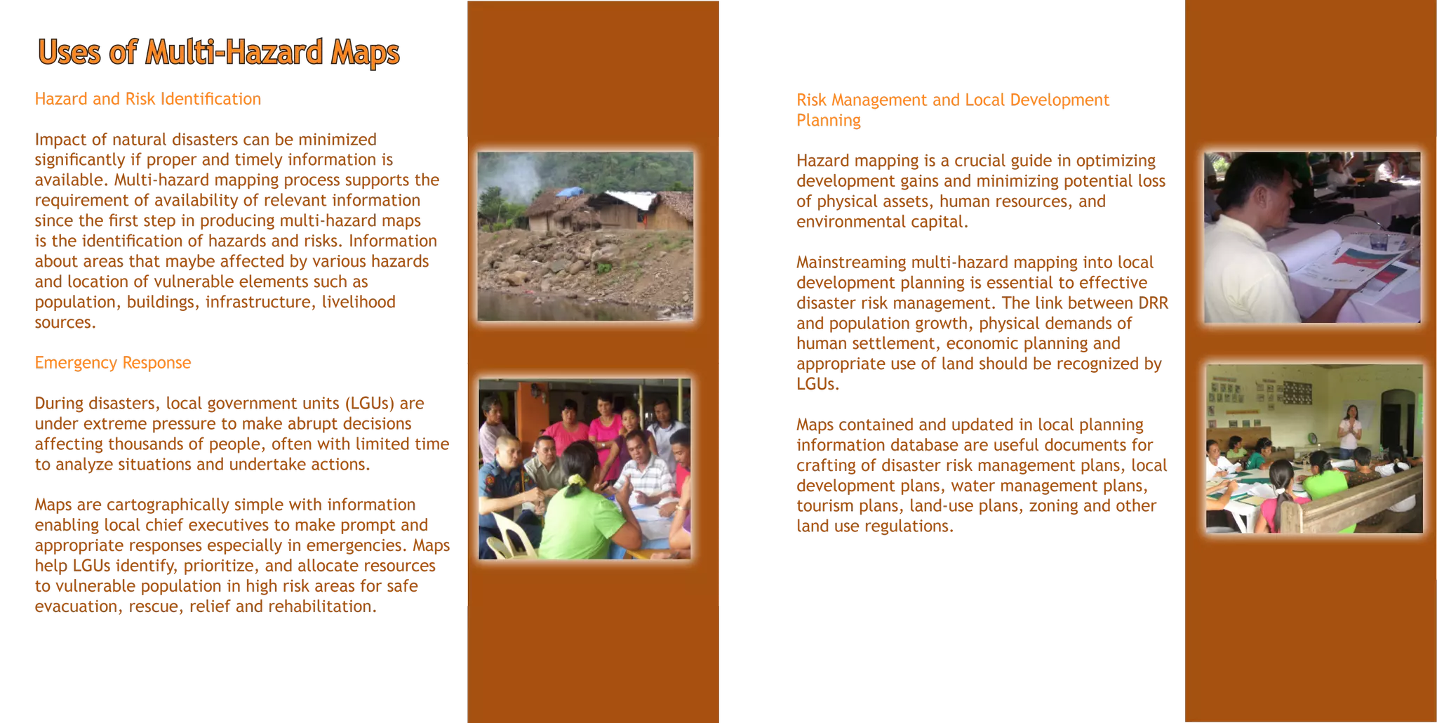 Process of hazard mapping | PDF