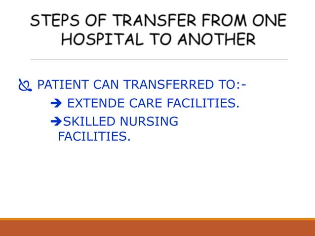 PROCESS OF HOSPITALIZATION.pptx | Eldercare | Family and Relationships