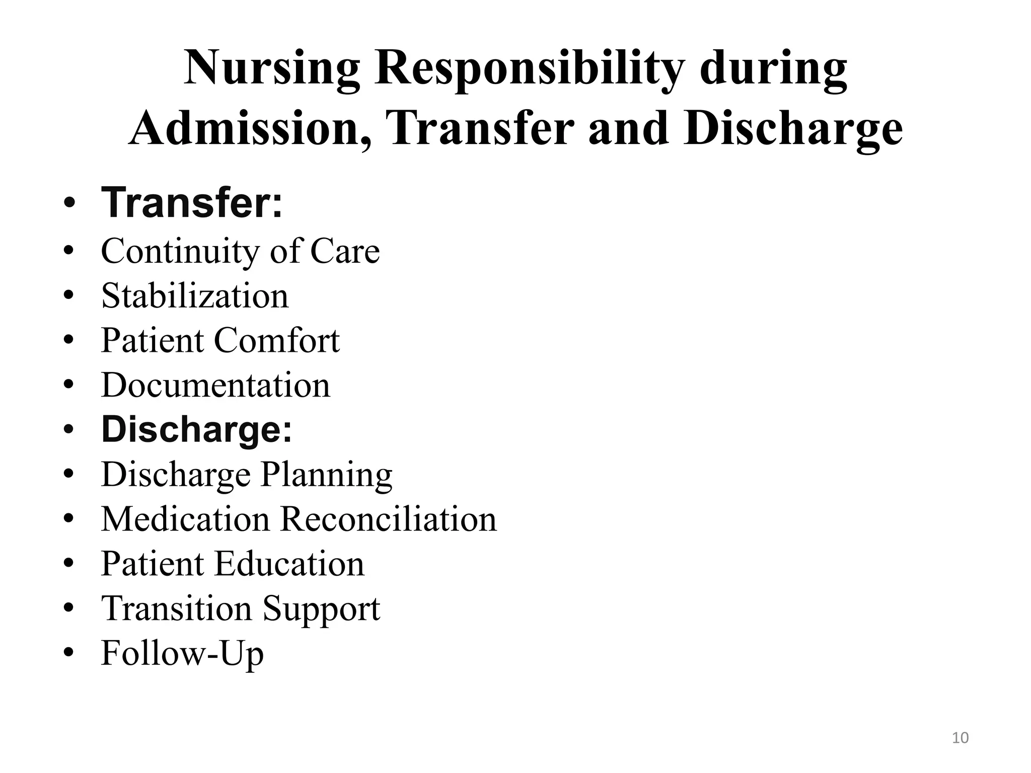 Process of Hospitalization.pptx BSN FON' | PPTX