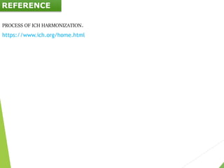 PROCESS OF ICH (International Council for Harmonisation) | PPTX