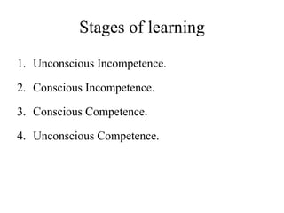 Process of learning | PPTX