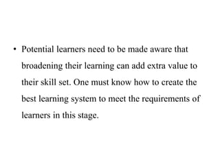 Process of learning | PPTX | Adult Education | Education