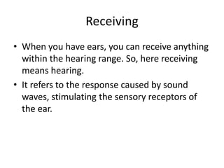 Process of listening ppt | PPTX