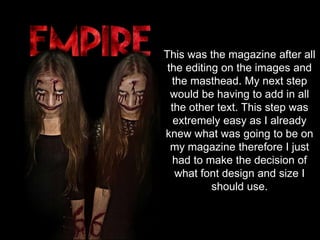 Process of Magazine Making | PPTX