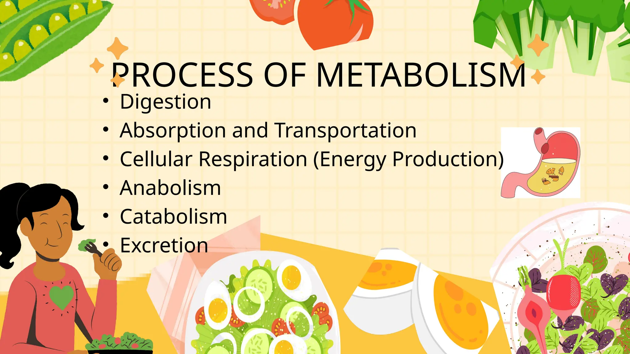PROCESS OF METABOLISM with their importance | PPT