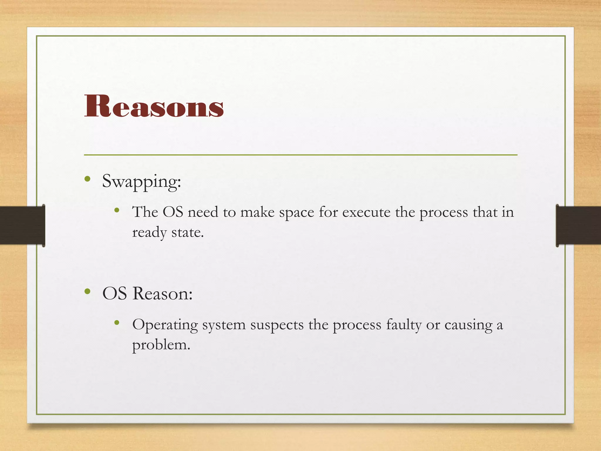 Process of operating system | PPT