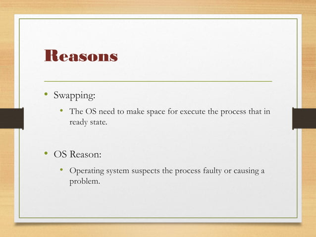 Process of operating system | PPT