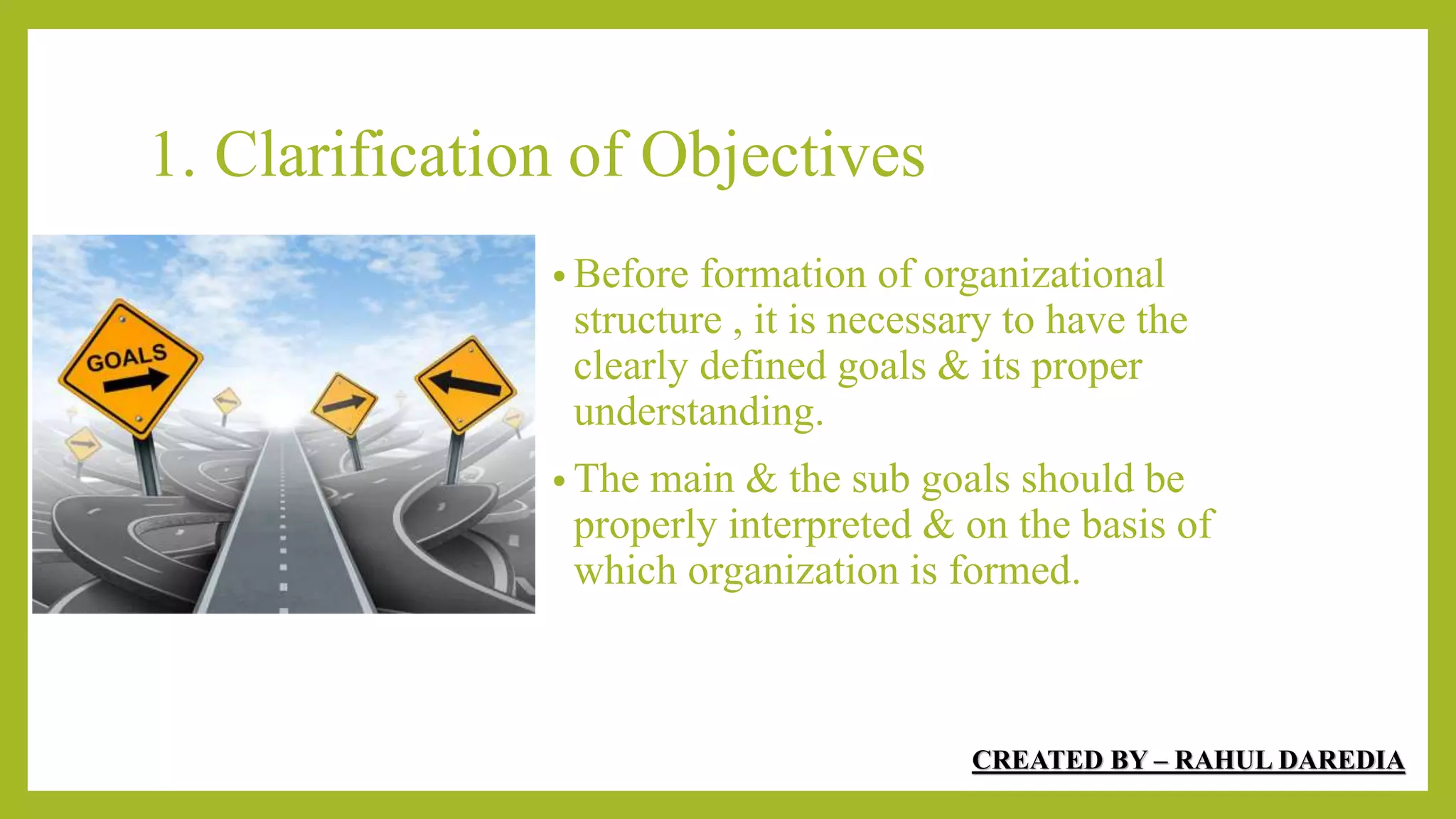 Process of Organizing | PPTX