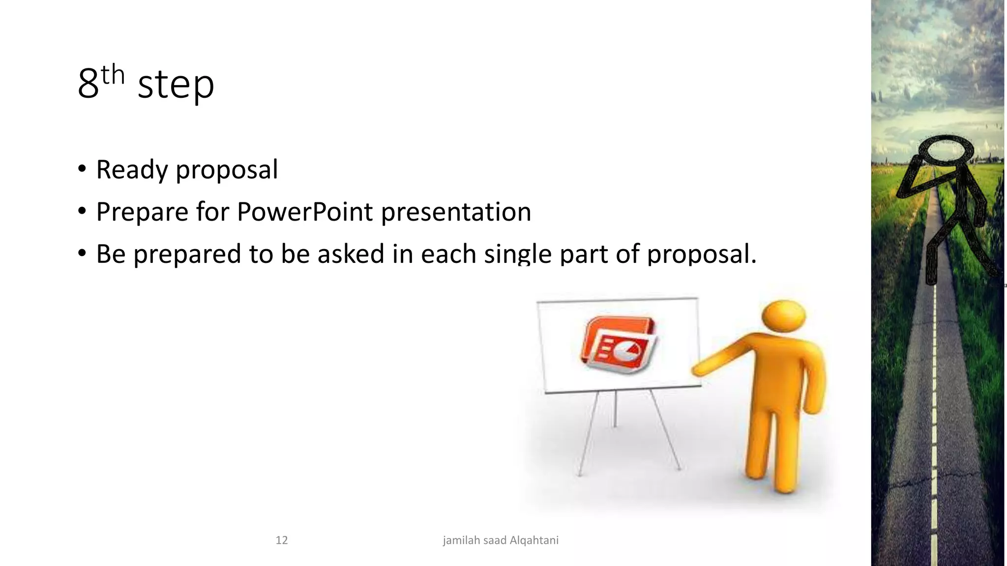 Process of proposal approval thesis writing | PPTX