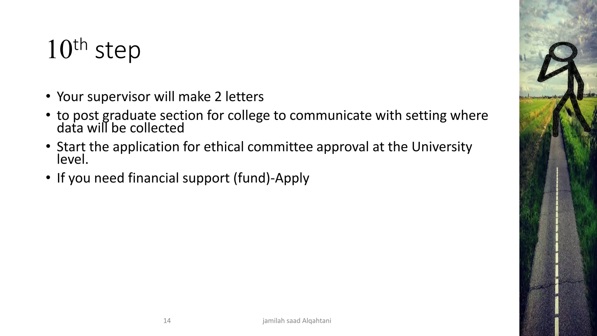 Process of proposal approval thesis writing | PPTX