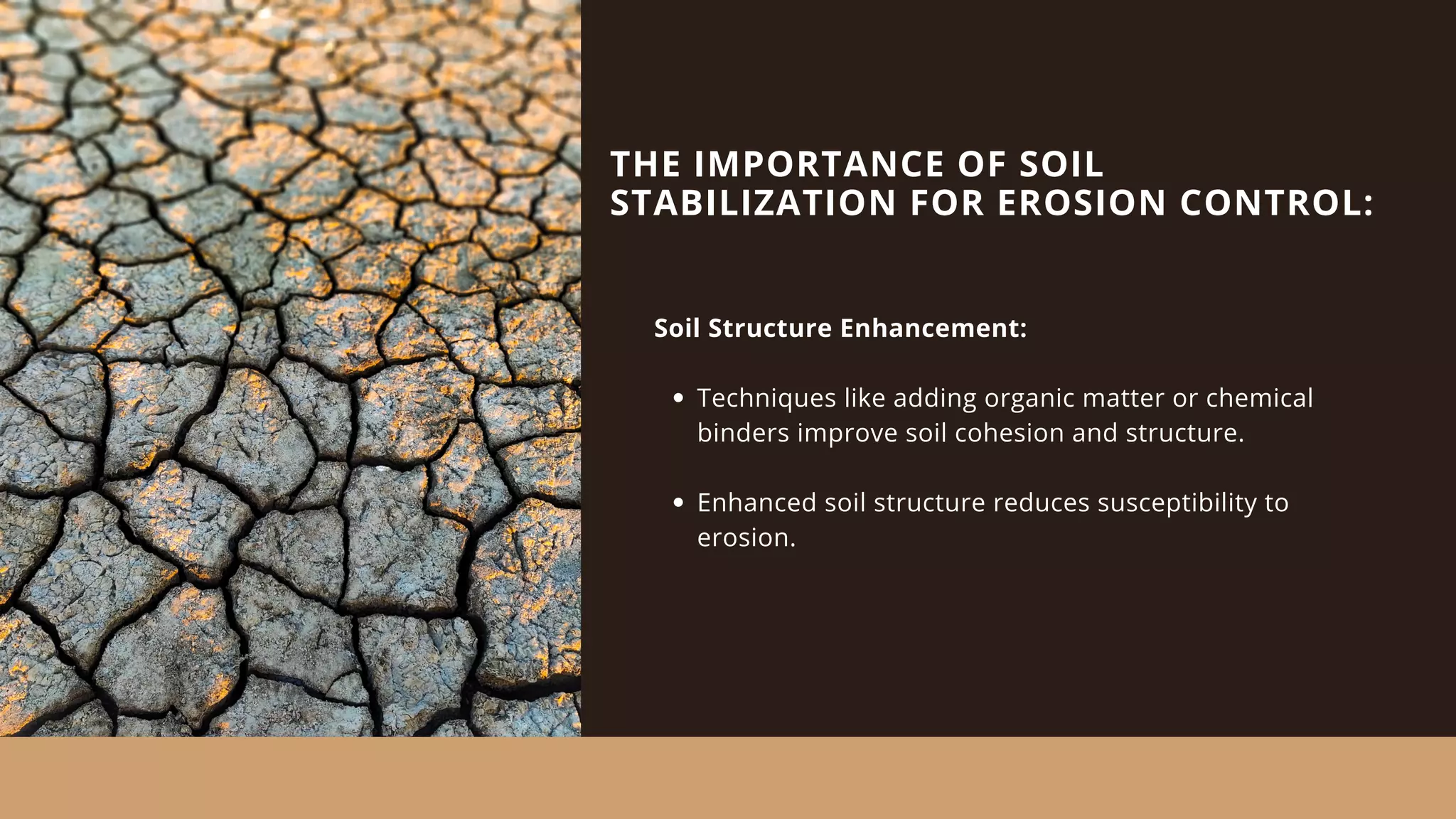 The Role of Soil Stabilization in Erosion Control: Process of ...